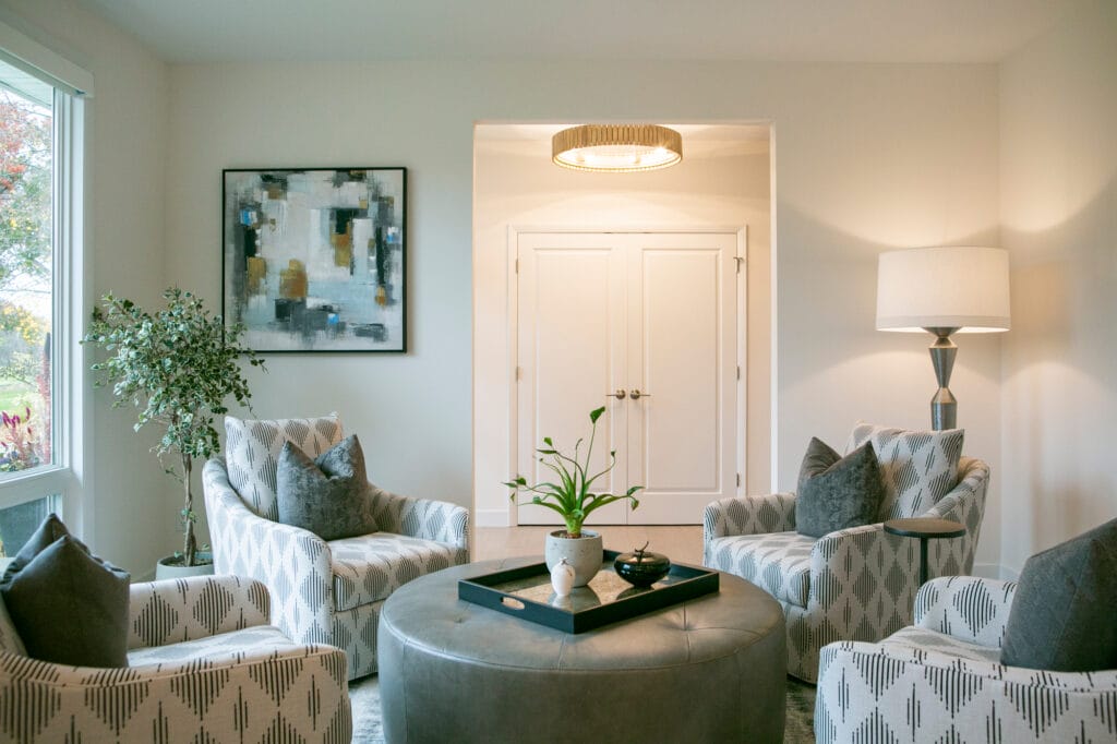 Elegant Modern Interior Designer-Madison Wisconsin- Silver Leaf Interiors